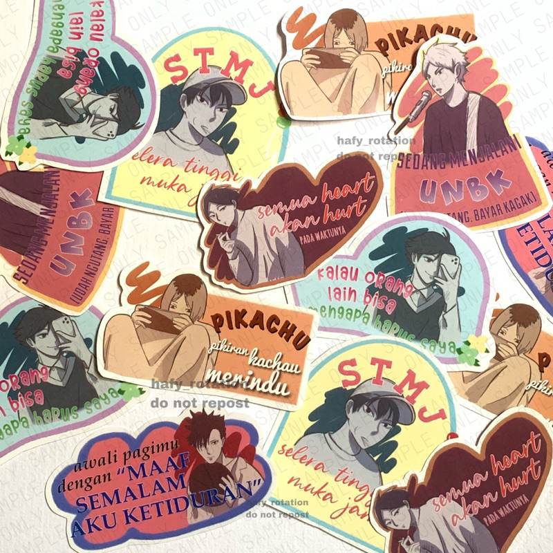 Jual STICKER ANGKOT HAIKYUU | Shopee Indonesia