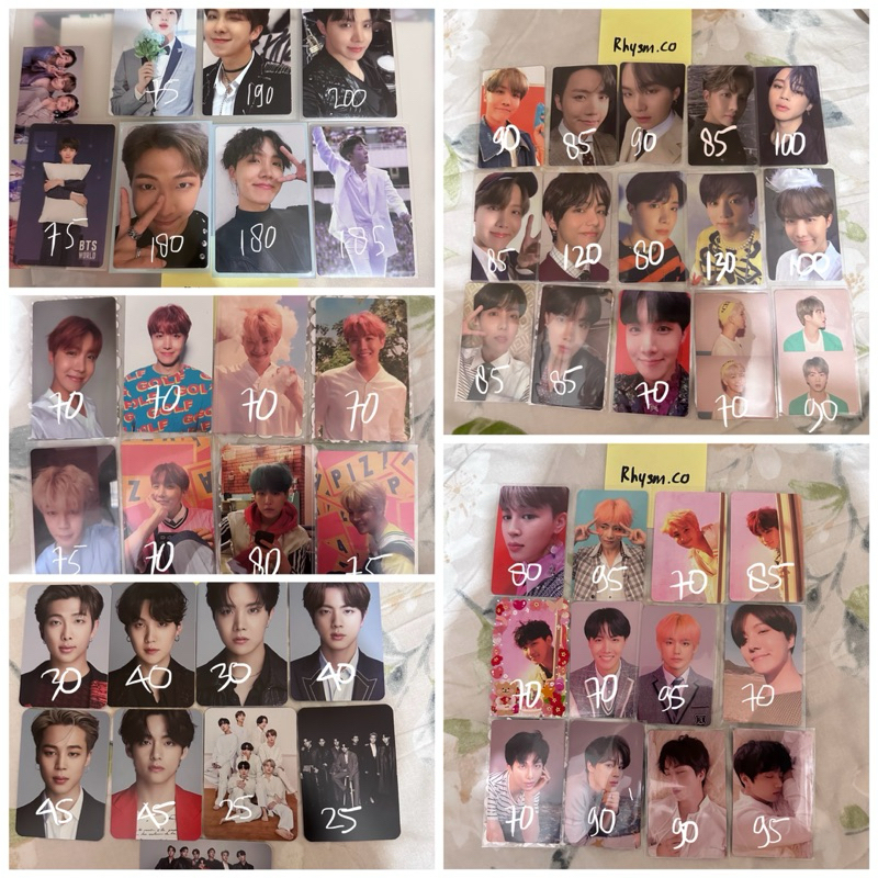 Jual Photocard BTS official photocard album BTS (BACA DESKRIPSI) RM ...
