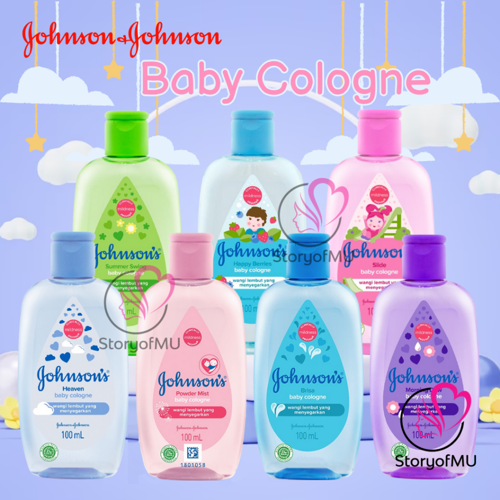 Jual JOHNSON'S Johnson Baby Cologne 100ml Summer Swing | Happy Berries | Slide | Powder Mist ...