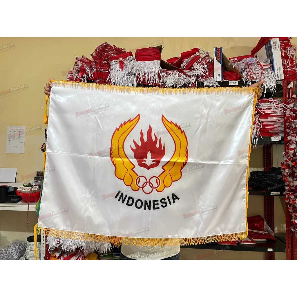Jual Cetak Bendera Pataka KONI (Komite Olahraga Nasional Indonesia ...
