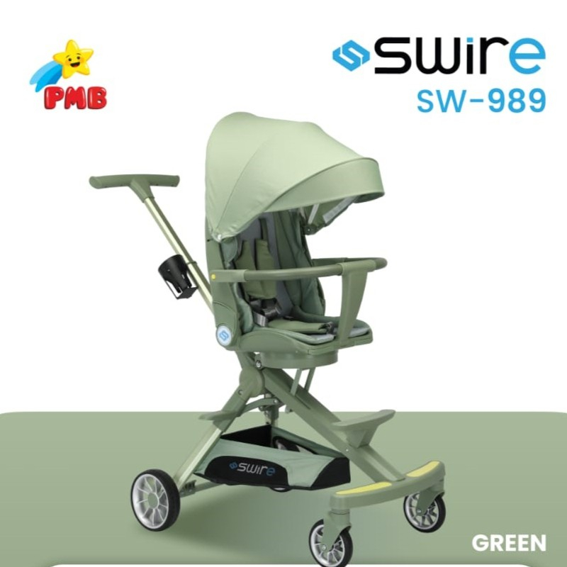 Jual NEW - BABY STROLLER PMB TOYS SWIRE SW - 989 | Shopee Indonesia