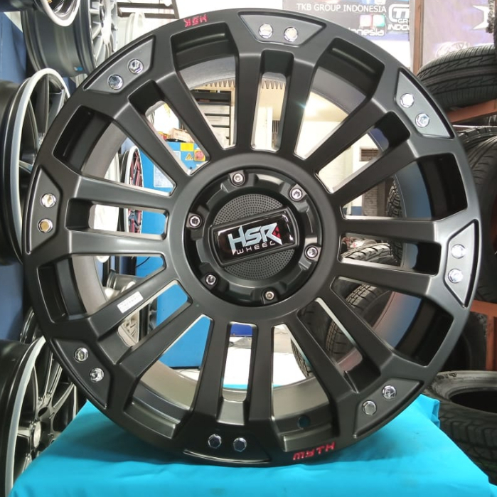 Jual Velg Racing Terbaru R20 HSR Tipe MYTH05 HSR R20X9 PCD 6X139.7 Velg Pajero Fortuner Triton ...