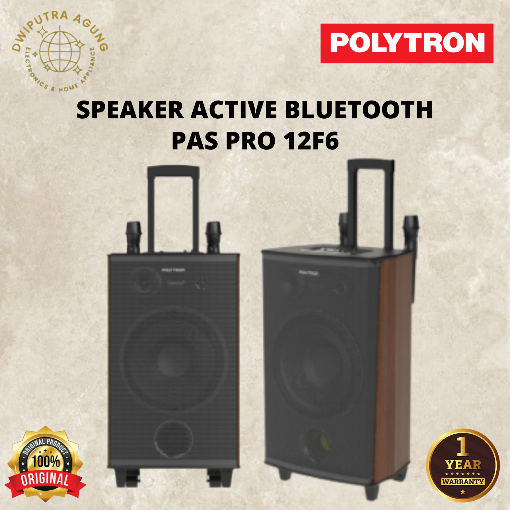 Jual POLYTRON SPEAKER AKTIF BLUETOOTH PAS-PRO12F6 / PAS PRO12F6 / PAS PRO 12F6 / PASPRO 12F6 ...