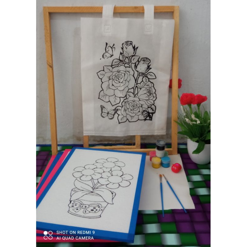 Jual STYROFOAM SET LUKIS 5 LEMBAR DAN TAS LUKIS ANAK / MAINAN / LATIHAN ...