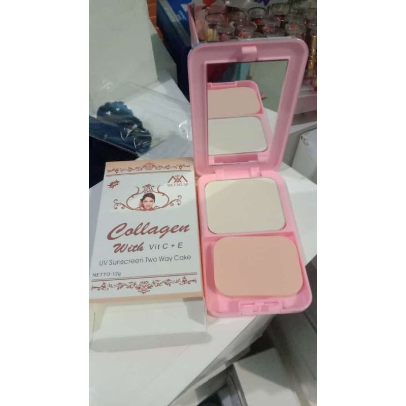 Jual BEDAK PADAT COLLAGEN/TWO WAYCAKE BEDAK PADAT/MENCERAHKAN WAJAH ...