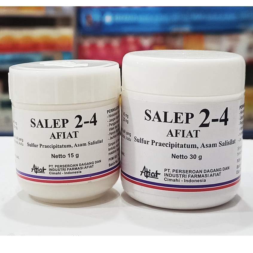 Jual Salep 24 2-4 Afiat 𝟏𝟓𝐆𝐑 & 𝟑𝟎𝐆𝐑 - Mengatasi Gatal Skabies, Jamur, Kurap, Kudis dan Panu ...