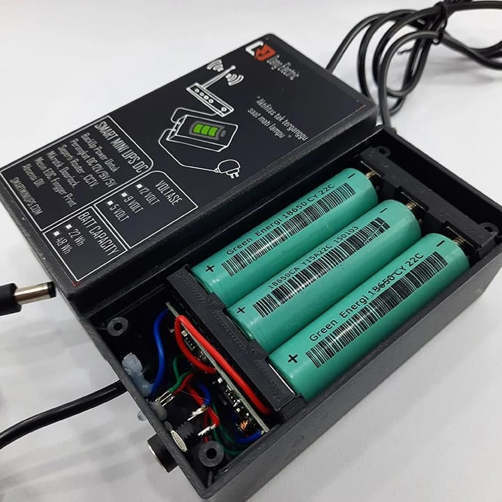 Jual UPS MINI DC 12 VOLTUNTUK BACK UP DAYA LISTRIK ROUTER WIFI /MODEM ...