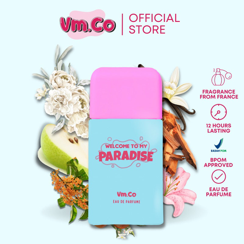 Jual VmCo Parfume EDP by Vilmei | Welcome To My Paradise, Summer ...