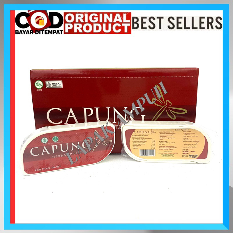 Jual PERMEN CAPUNG HERBAL PASTILLES | Shopee Indonesia