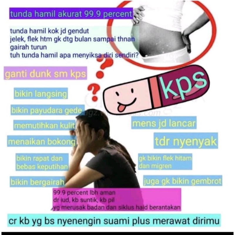 Jual PIL KPS kabe plus new pack plus²nya bikin payudara padat | Shopee Indonesia
