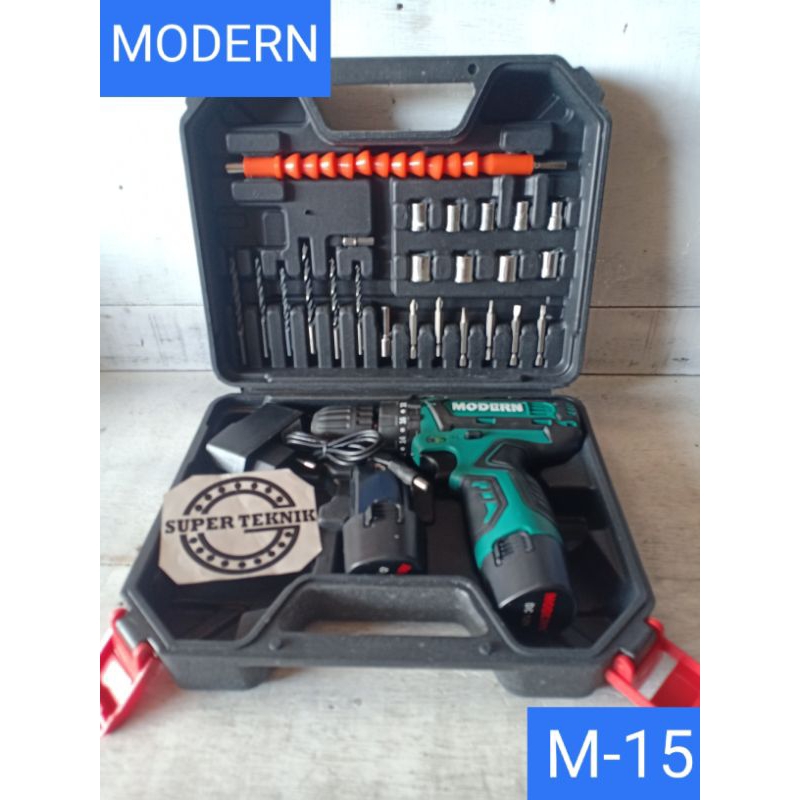Jual Mesin Bor Cas Baterai Modern M-15 | Shopee Indonesia