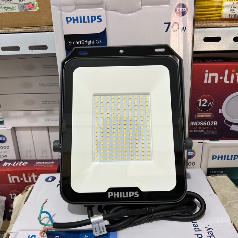 Jual Lampu Sorot Philips LED Flood Light 70Watt BVP151 G2 4000K Original | Shopee Indonesia