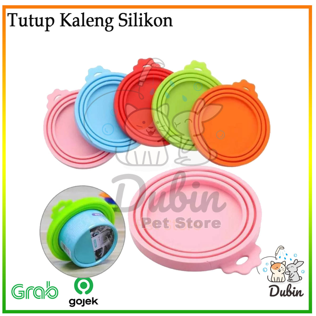 Jual Tutup Kaleng Penutup Makanan Kucing Anjing Wet Food Silikon 3 ...