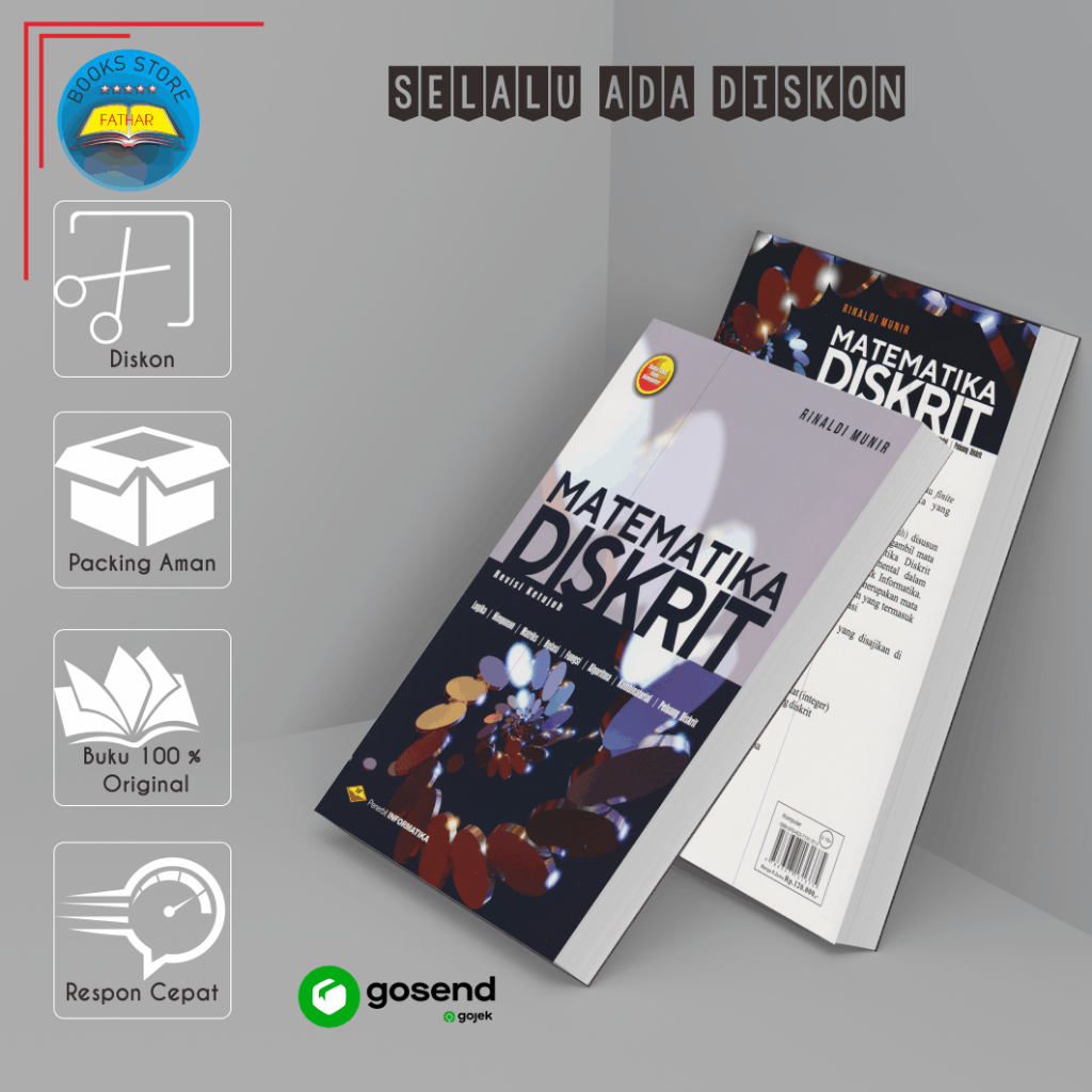 Jual Buku Matematika Diskrit Revisi Ketujuh Rinaldi Munir | Shopee ...