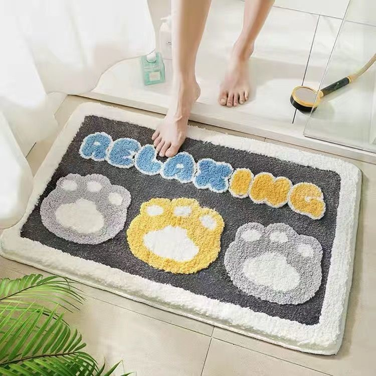 Jual Zakka Store Keset Kamar bulu lembut Aestetik 40x60 keset ruang ...