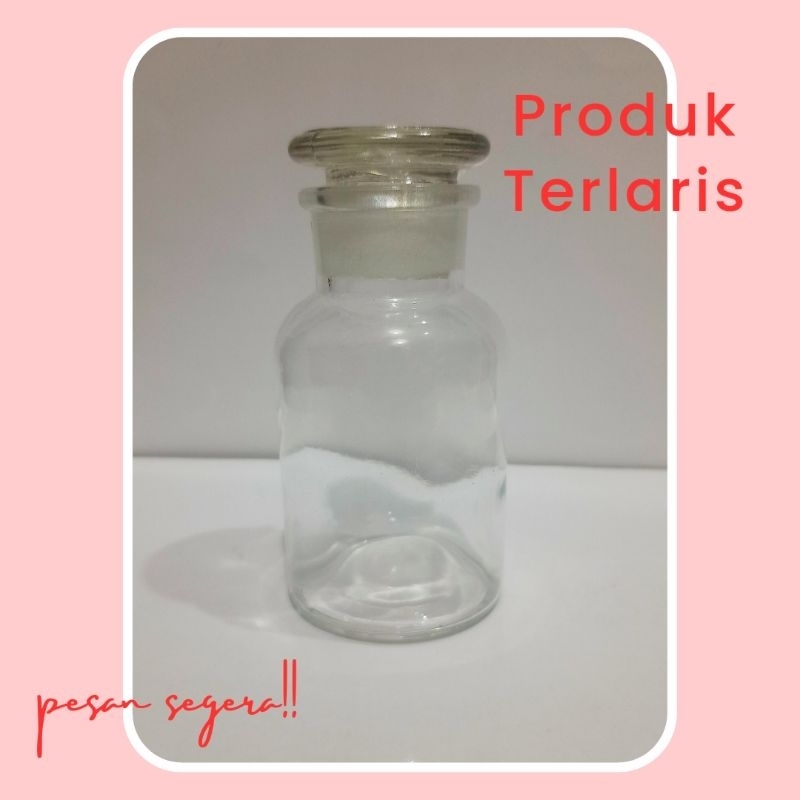 Jual Botol reagent bening 60 ml mulut lebar | Shopee Indonesia