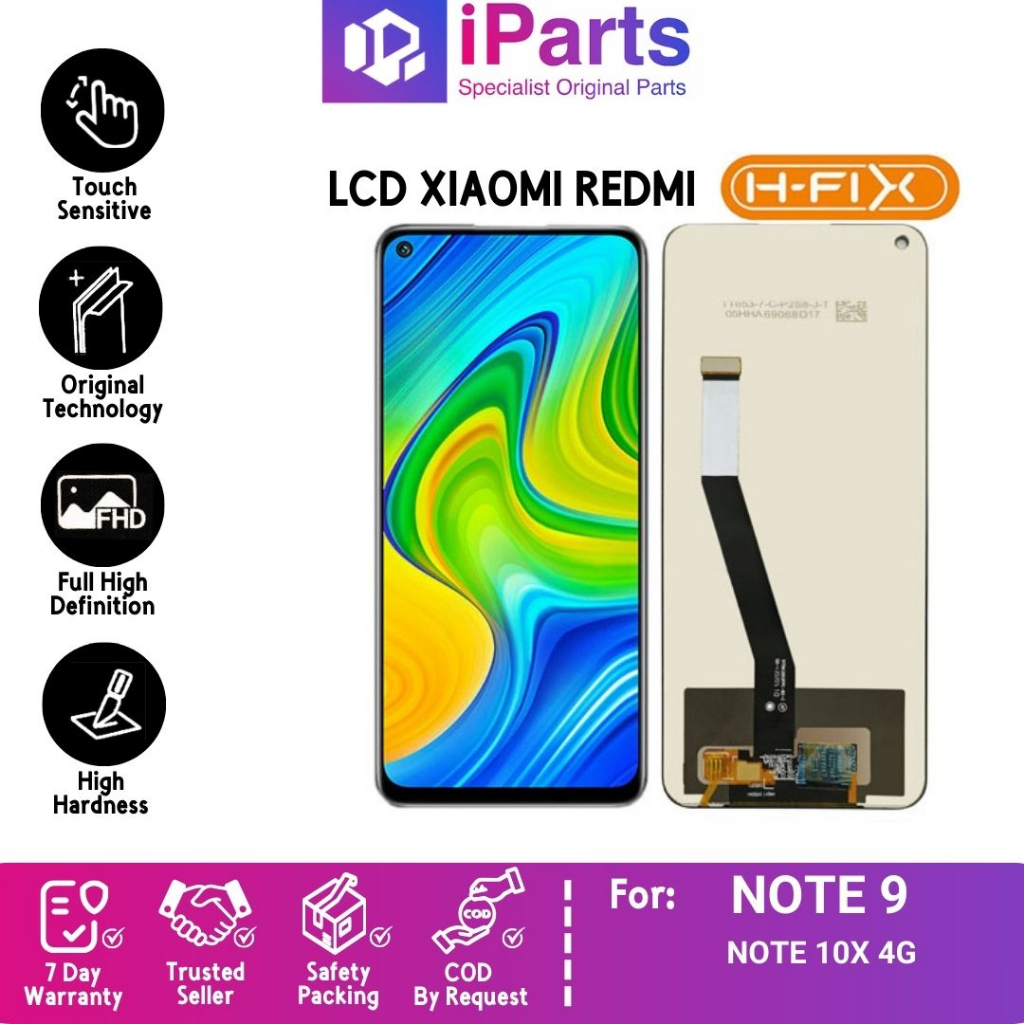 Jual LCD XIAOMI REDMI NOTE 9 / REDMI 10X 4G / REDMI 9T / POCO M3 / NOTE 9 PRO 4G / NOTE 9S ...