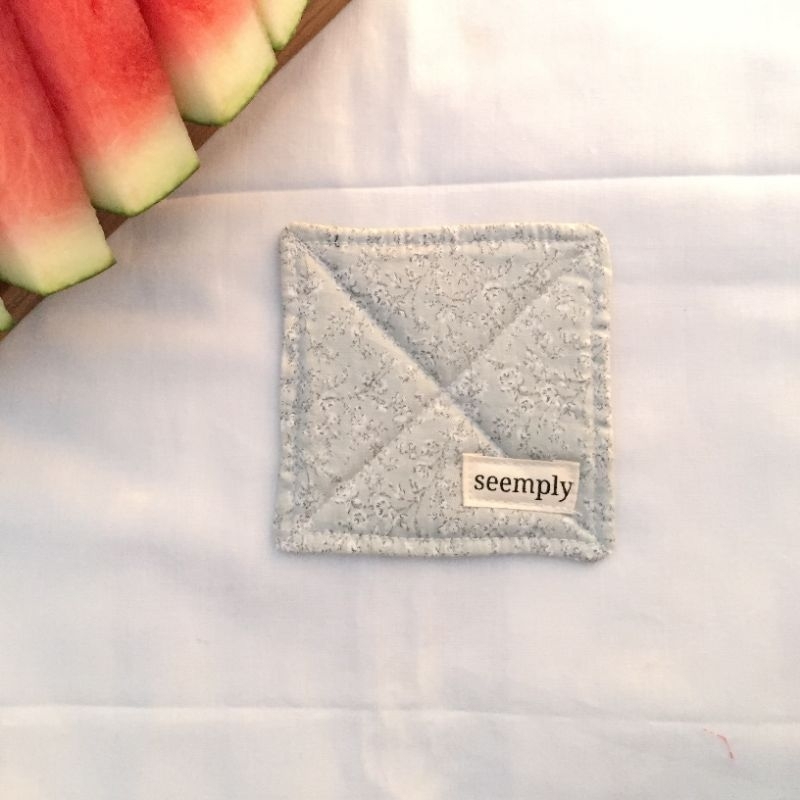 Jual Fluffy Coaster Aesthetic / Tatakan Gelas Aesthetic By Seemply ...