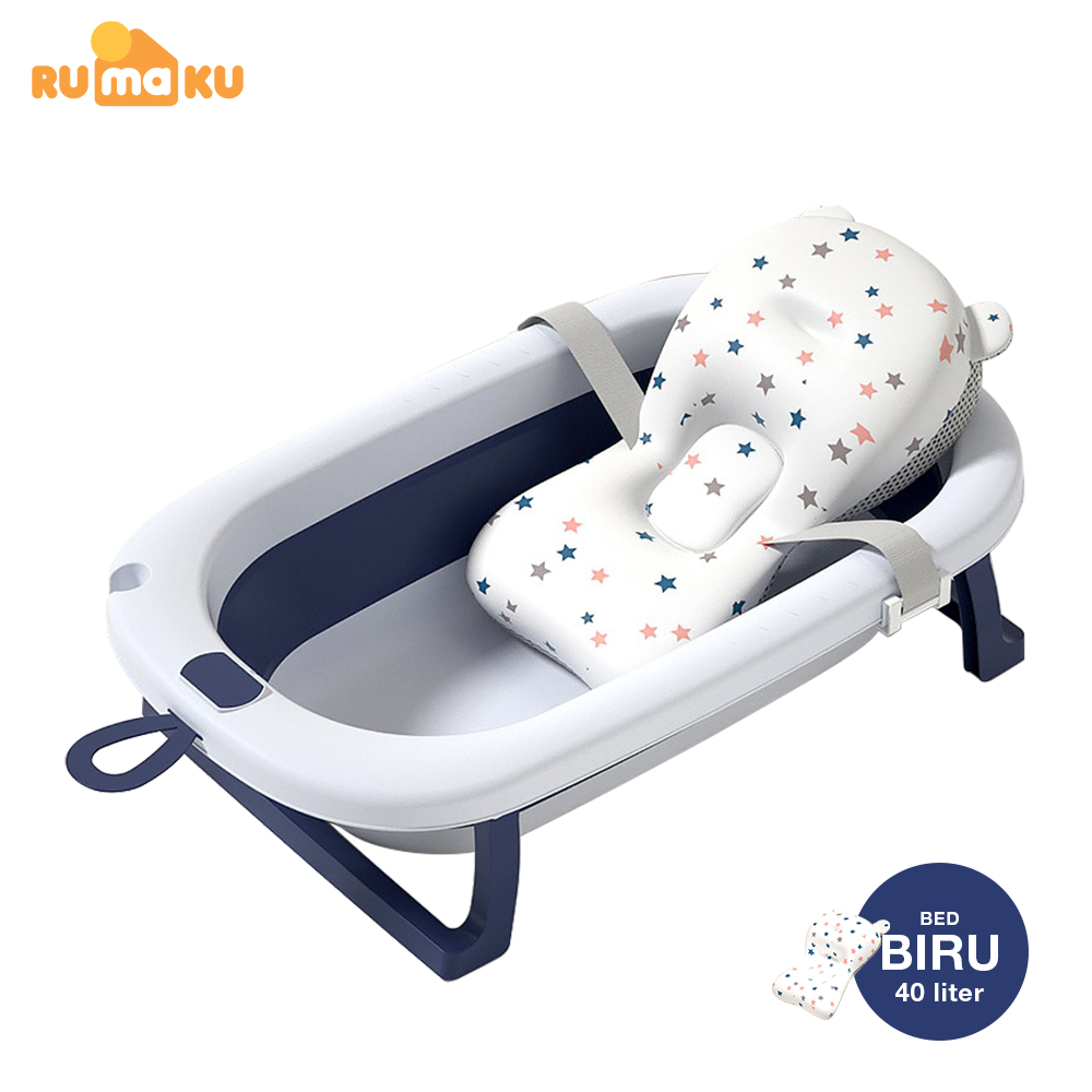 Jual Rumaku Foldable Baby Bath Tub / Bak Mandi Bayi Lipat dengan ...
