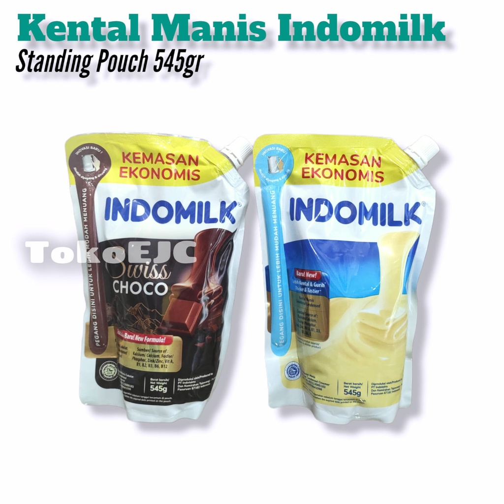 Jual SKM Susu Kental Manis Indomilk 545gr Standing Pouch | Shopee Indonesia