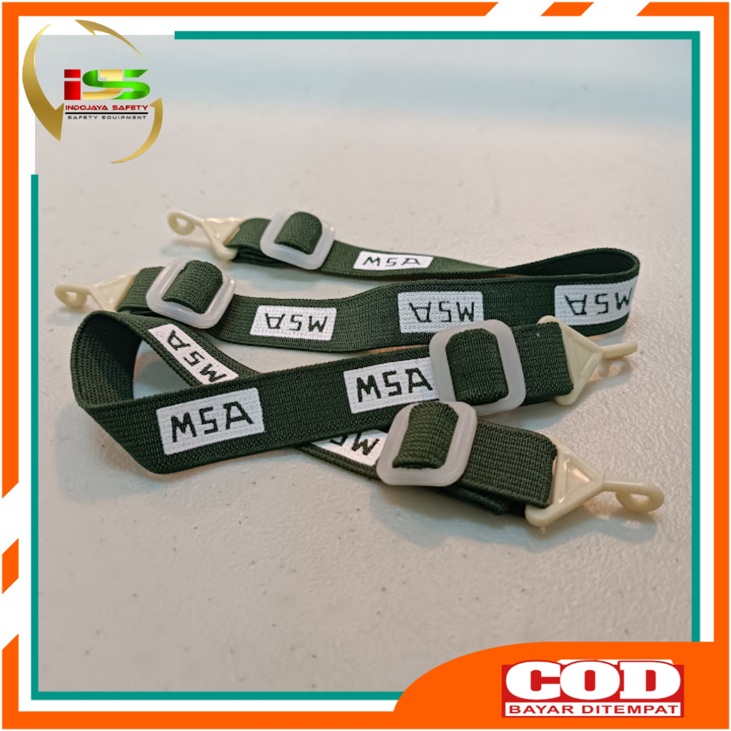 Jual Tali Dagu Helm Safety MSA Original / Chin Strap Karet Helm MSA Ori ...