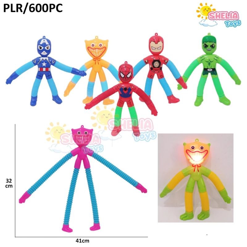Jual Pop Light Boneka Marvel Tube Pop Light Karakter LED | Shopee Indonesia