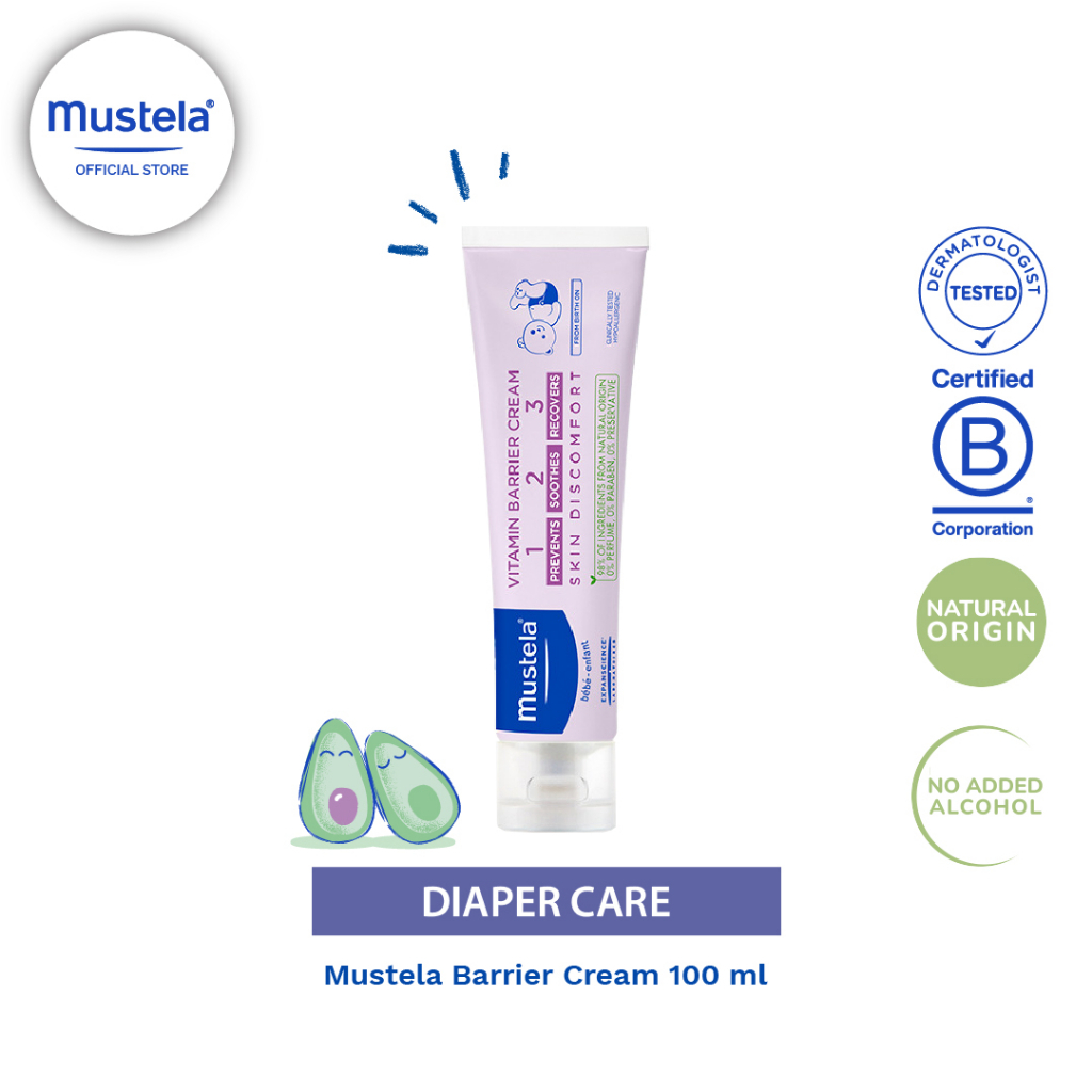 Jual Mustela Vitamin Barrier Cream (Diaper Cream) | Shopee Indonesia