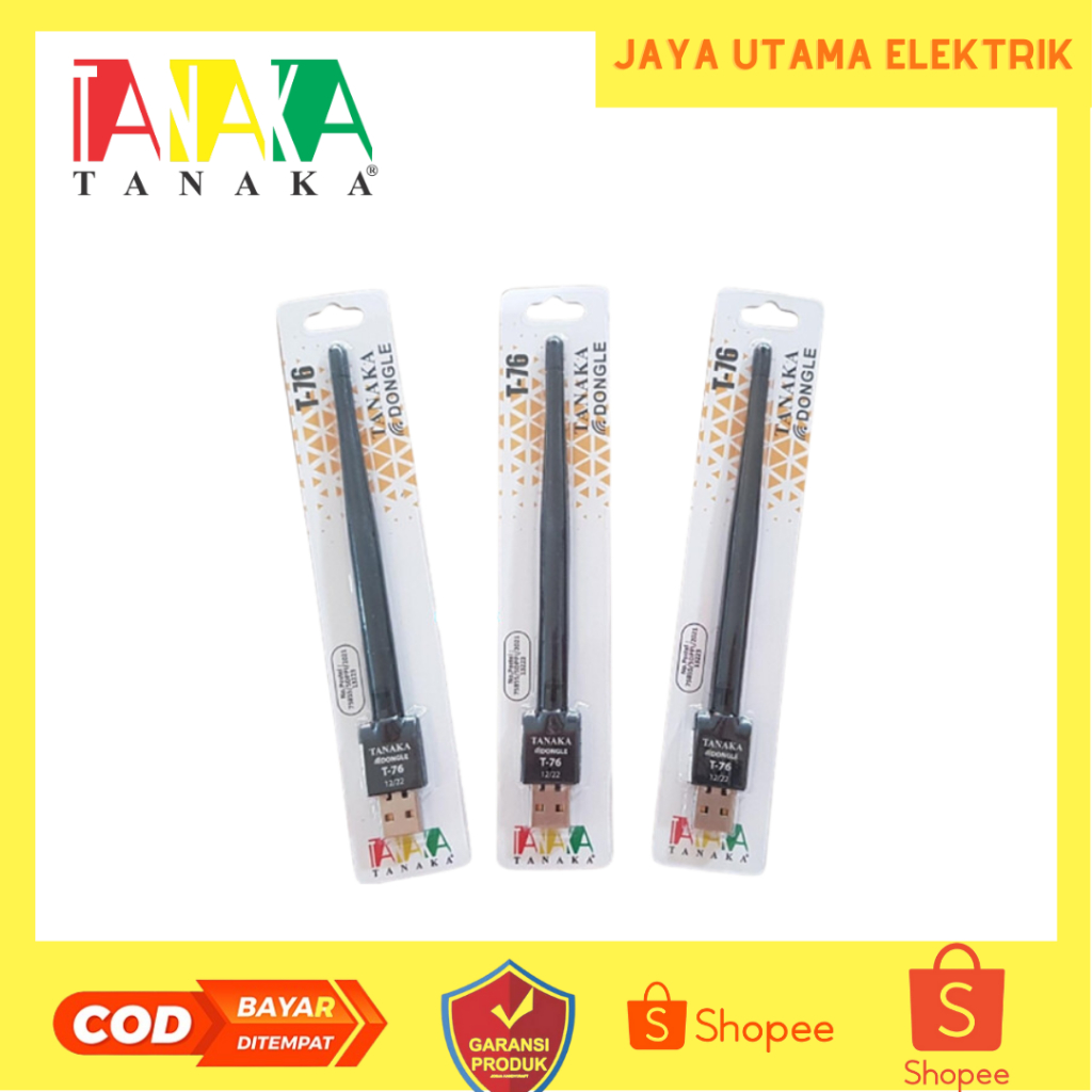 Jual Dongel usb wifi tanaka/Matrix ORIGINAL chipset T 76 dongle set top ...