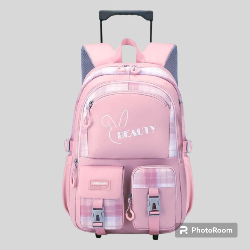 Jual DBS TROLLY BEUATY Tas Ransel Backpack Fashion Korea Untuk Sekolah Anak Cewe Perempuan ...