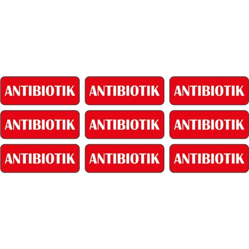 Jual stiker label antibiotik | Shopee Indonesia