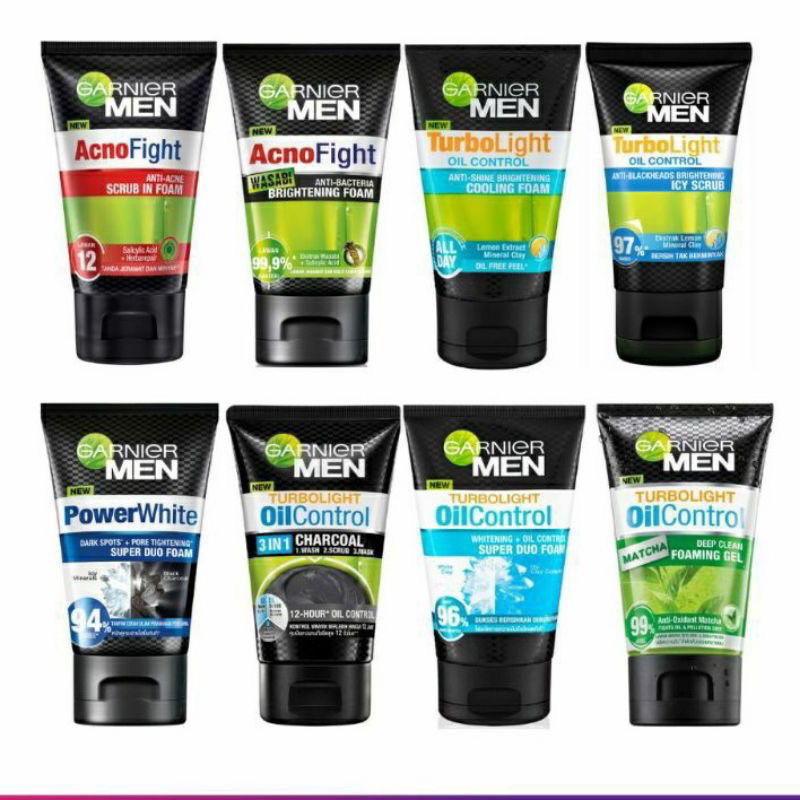 Jual GARNIER Men Facial Foam 100ml | Shopee Indonesia