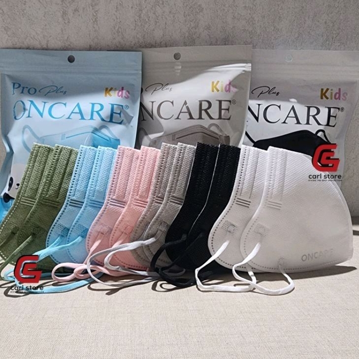 Jual ONCARE ON CARE MASKER ANAK KIDS KN95 5 PLY PRO PLUS ISI 10PCS ...
