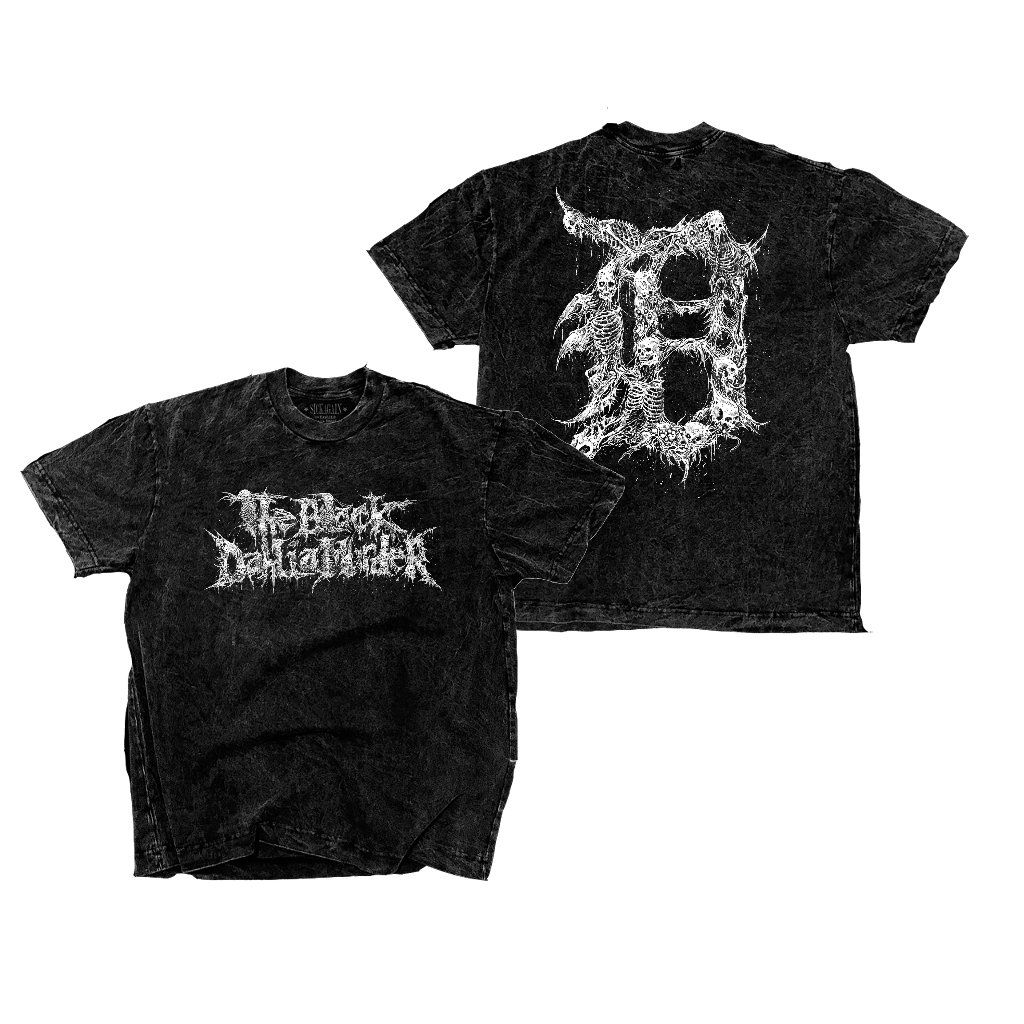 Jual T-shirt Washed Kaos Sandwash Bahan 24s Motif Metal Satanic Band ...