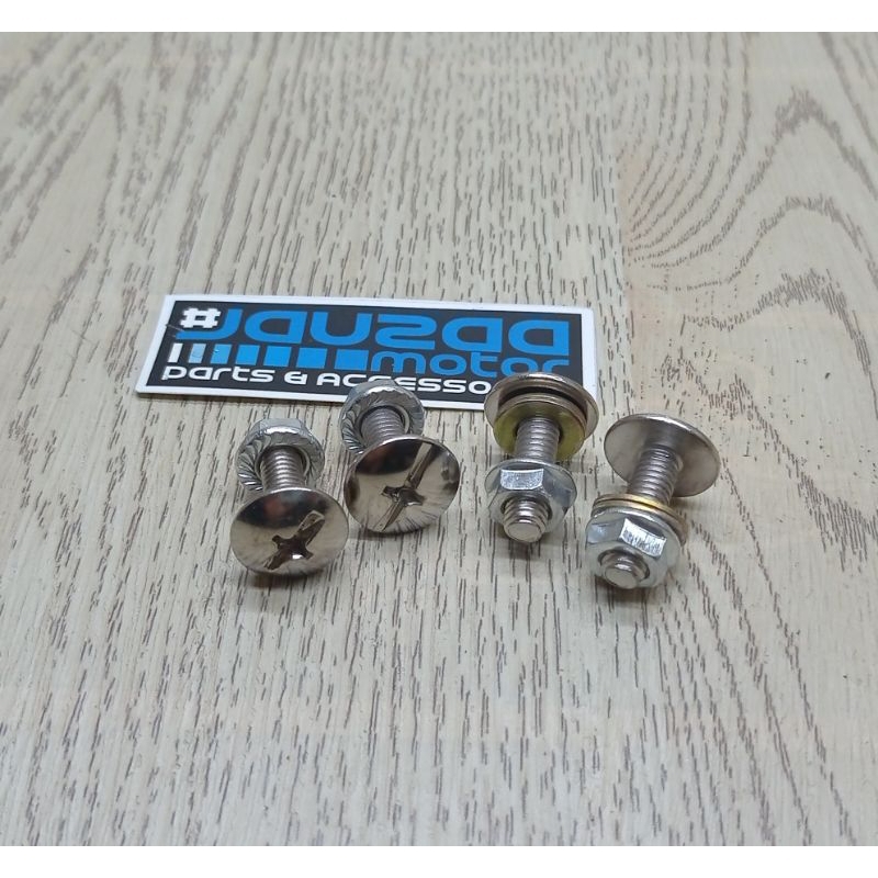 Jual BAUD BAUT PLAT NOMOR UNIVERSAL DEPAN BELAKANG | Shopee Indonesia
