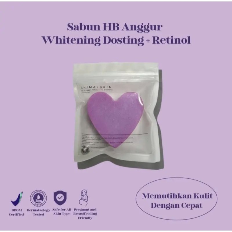 Jual [READY] Sabun Dosting Anggur Dosting + Retinol Shimai Skin / Sabun ...