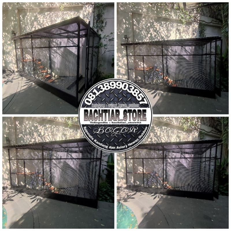 Jual KANDANG AVIARY OUTDOOR BURUNG DAN KUCING | Shopee Indonesia