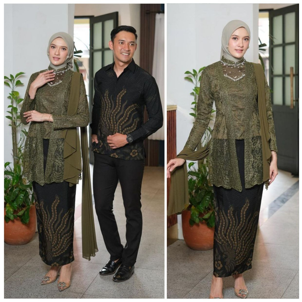 Jual KIRANA SERIES BATIK COUPLE KEBAYA MODERN MODEL KUTU BARU by ...