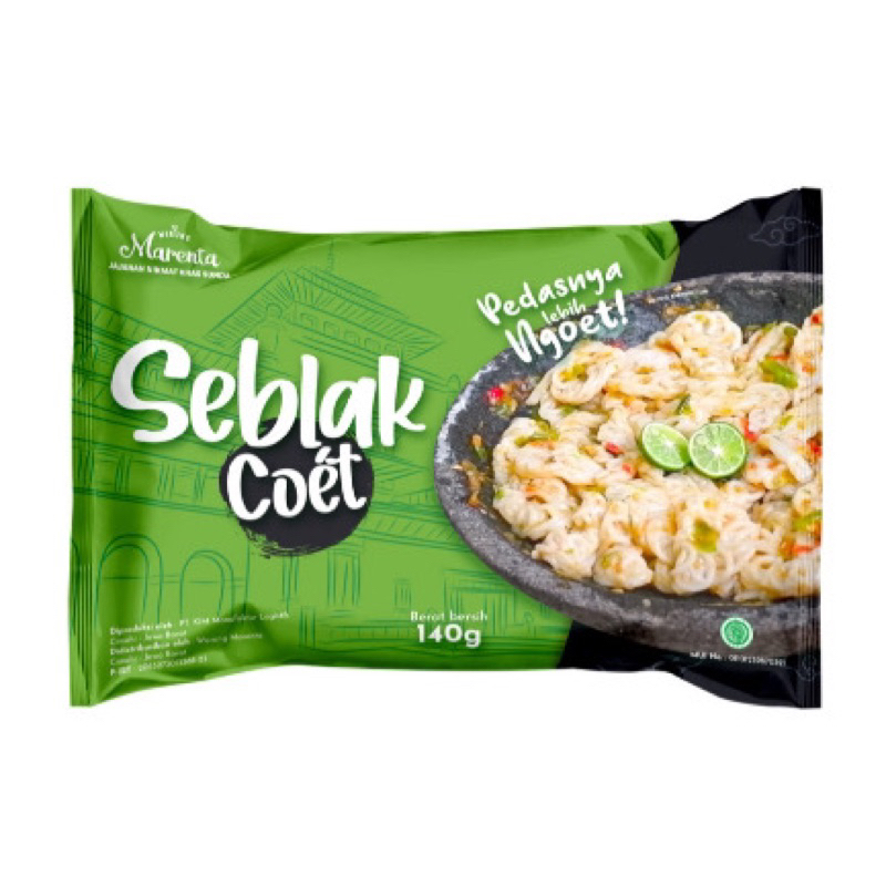 Jual Warung Marenta Seblak Coet Cobek Cocol Pedas Viral Mamang Rafael ...