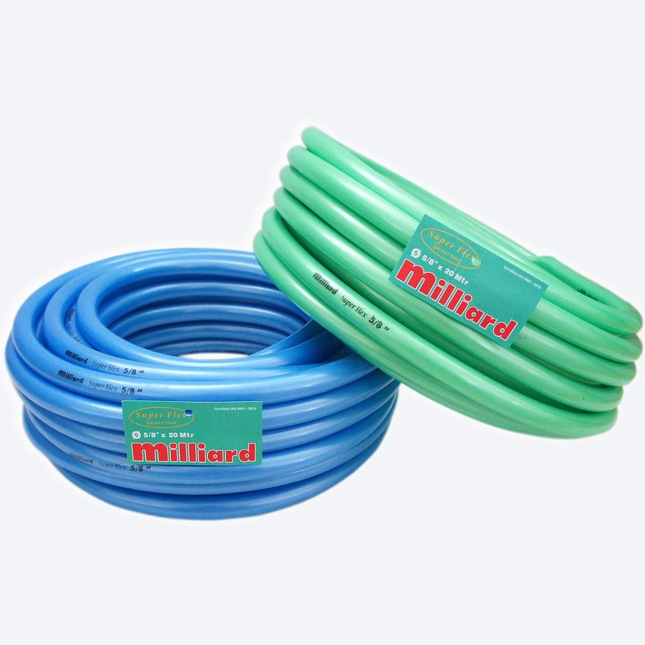 Jual SELANG AIR MILLIARD SUPERFLEX 5/8 ( 1 ROLL 15 METER ) METALIC | Shopee Indonesia