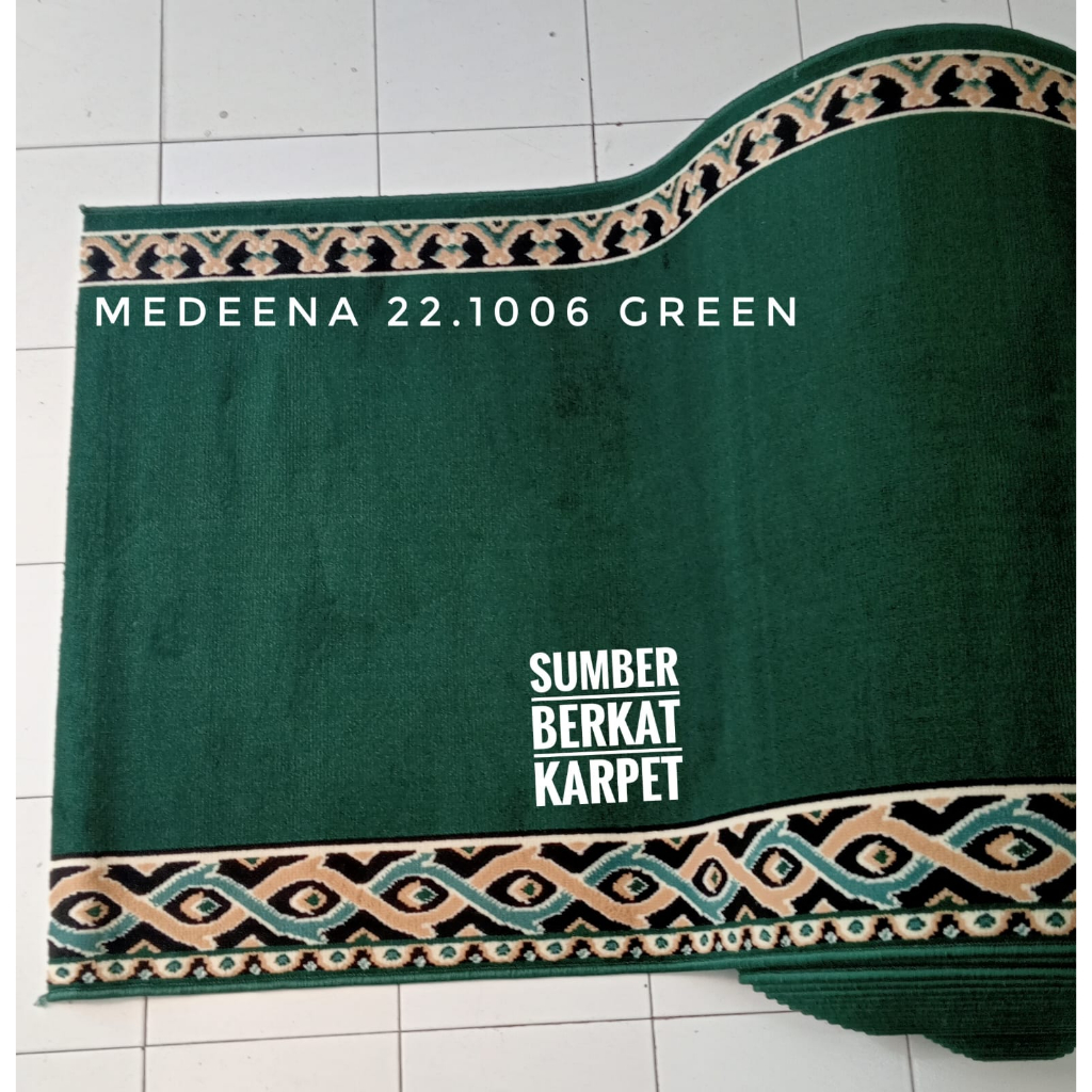 Jual Karpet sajadah shafira uk 1.05x5.70m, Karpet Mesjid Medeena Per roll | Shopee Indonesia