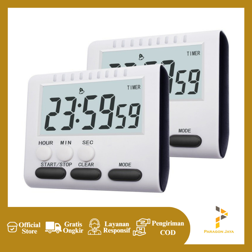 Jual Timer Masak Dapur Magnetic Stand Kitchen Countdown Clock JS-183 ...