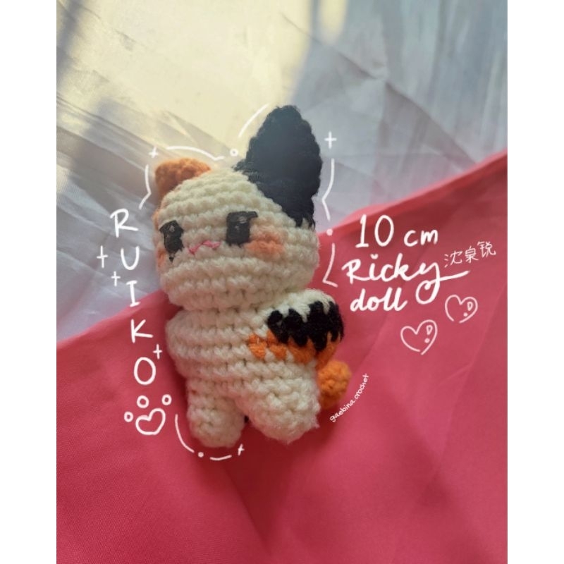 Jual Ruiko Ricky Zerobaseone zb1 crochet doll amigurumi 10cm | Shopee ...
