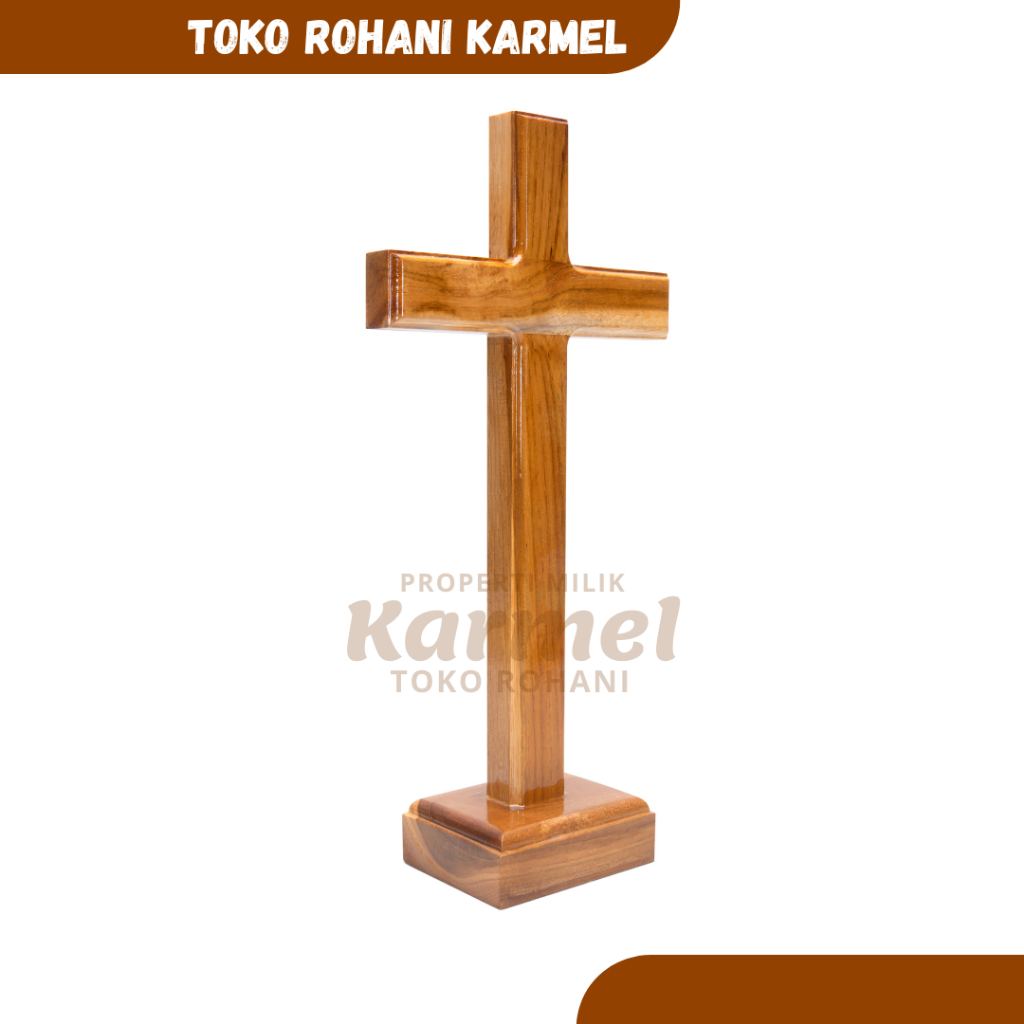 Jual SALIB DUDUK KRISTEN / SALIB KRISTEN PROTESTAN / PAJANGAN SALIB ...
