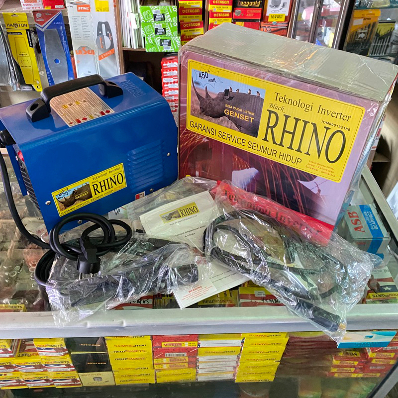Jual Mesin Travo Las Listrik Inventer 450 Watt Rhino | Shopee Indonesia
