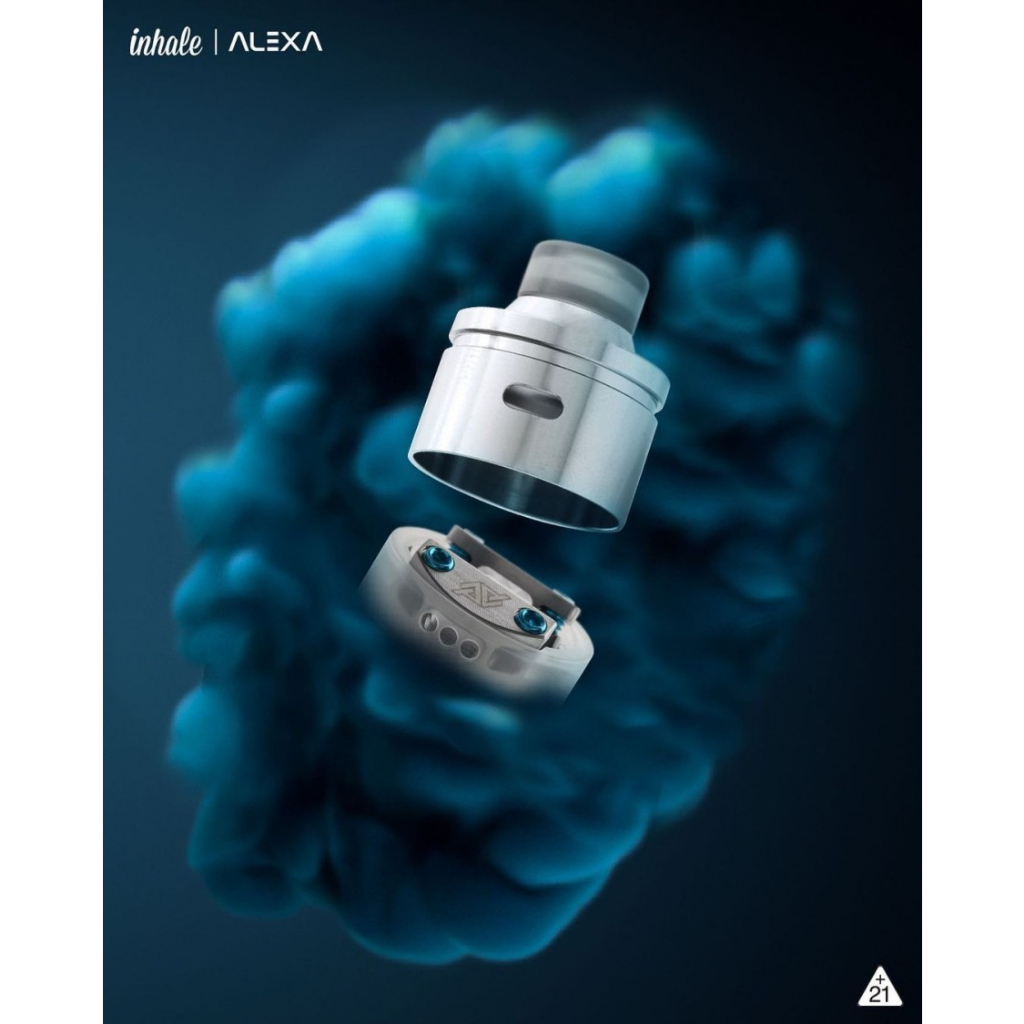 Jual RDA ALEXA 22 OG SINGLE COIL 22MM 2023 AUTHENTIC BY INHALE | Shopee ...