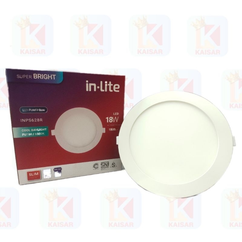 Jual LAMPU LED DOWNLIGHT BULAT 18 WATT IN-LITE INBOW INPS628R CAHAYA ...