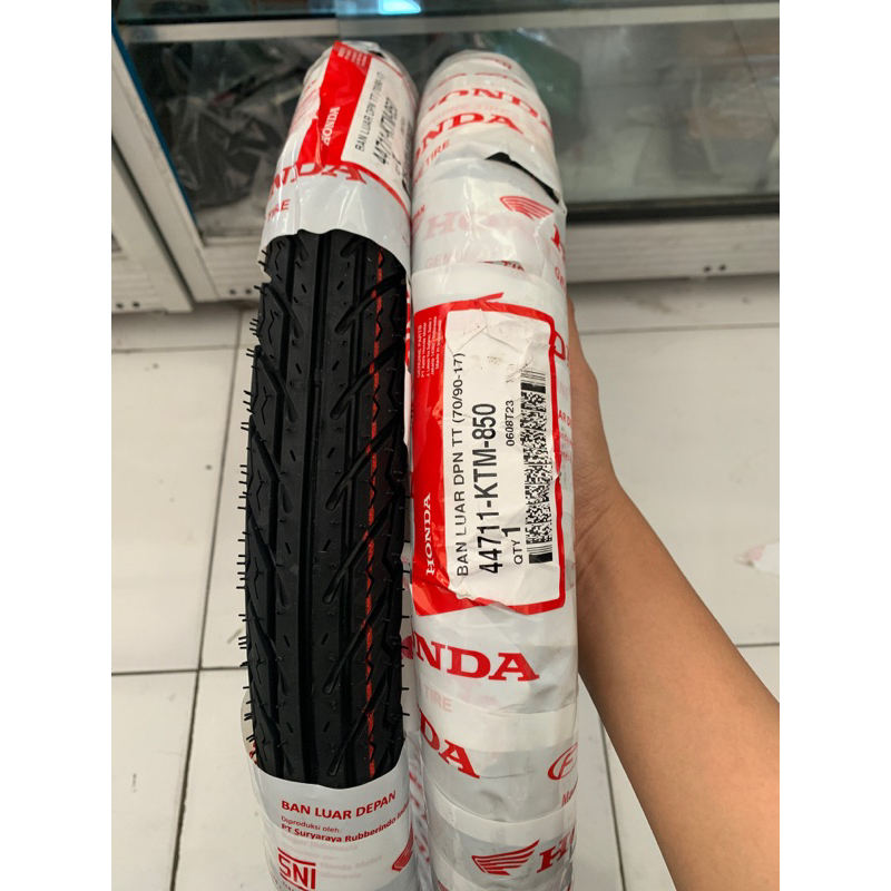 Jual Ban Depan Motor Bebek Ban Luar 70/90 Ring 17 Ban Depan Supra x ...