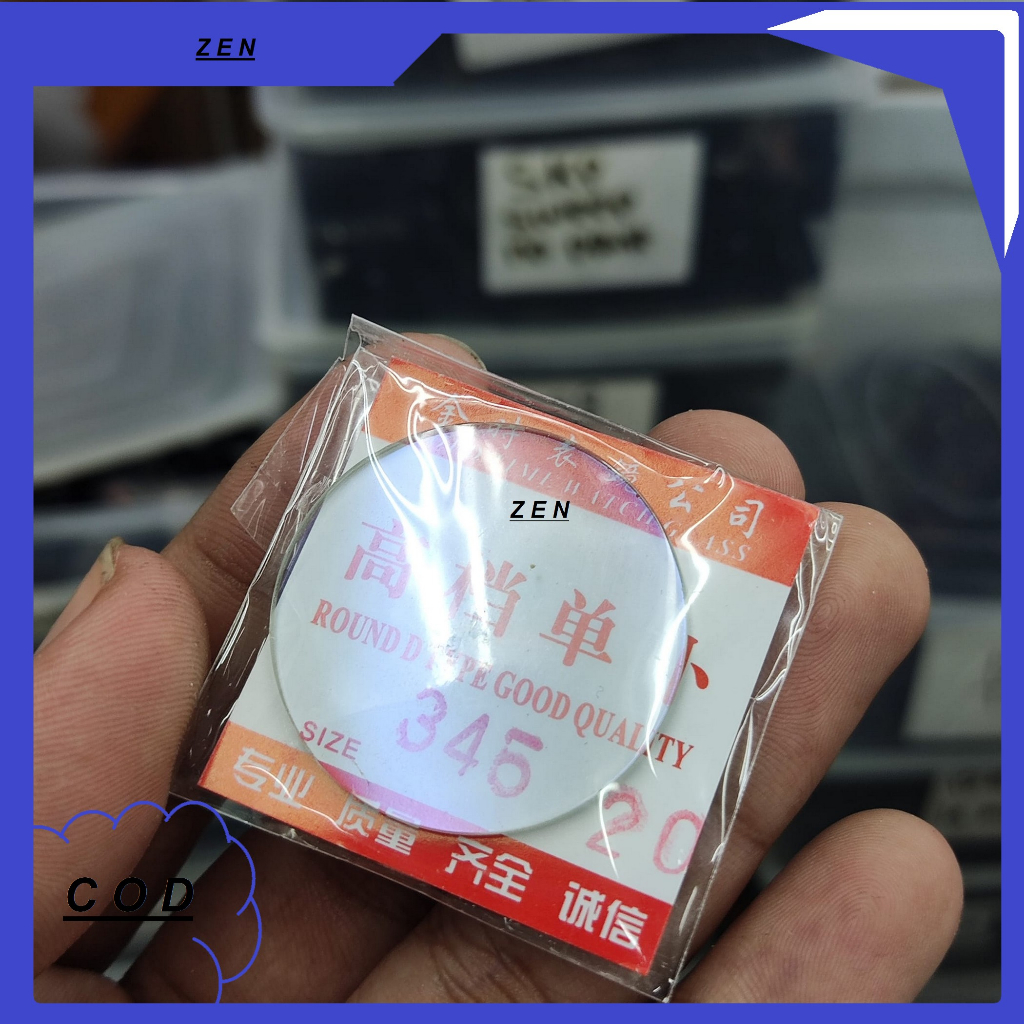 Jual KACA JAM BULAT CEMBUNG DALEM KACA JAM TANGAN 2MM MURAH TEBAL ...