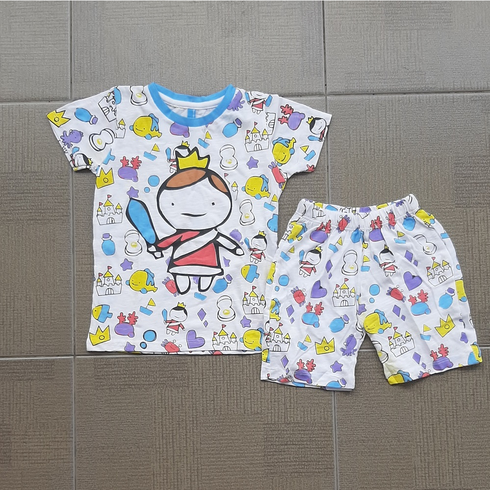 Jual STP Setelan Printing Anak Cewek Cowok Laki-Laki Perempuan 1-7 ...