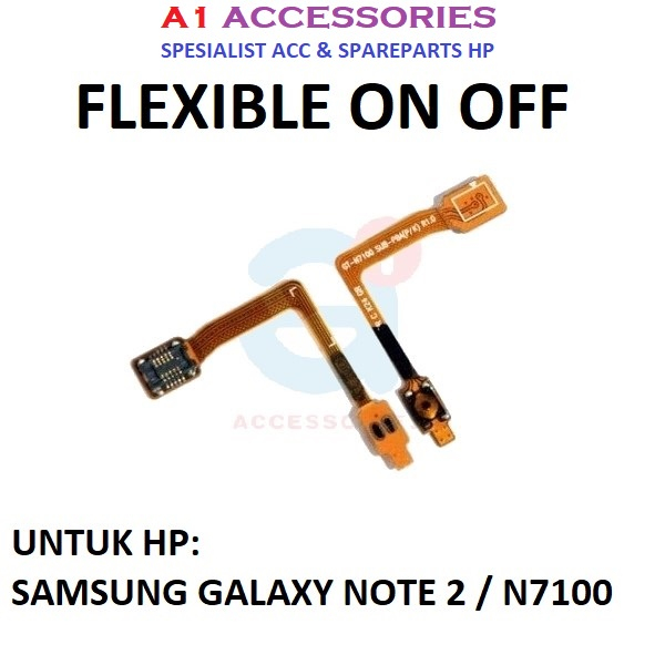 Jual FLEXIBEL ON OFF SAMSUNG GALAXY NOTE 2 N7100 FLEXIBLE POWER FLEKSIBEL w | Shopee Indonesia